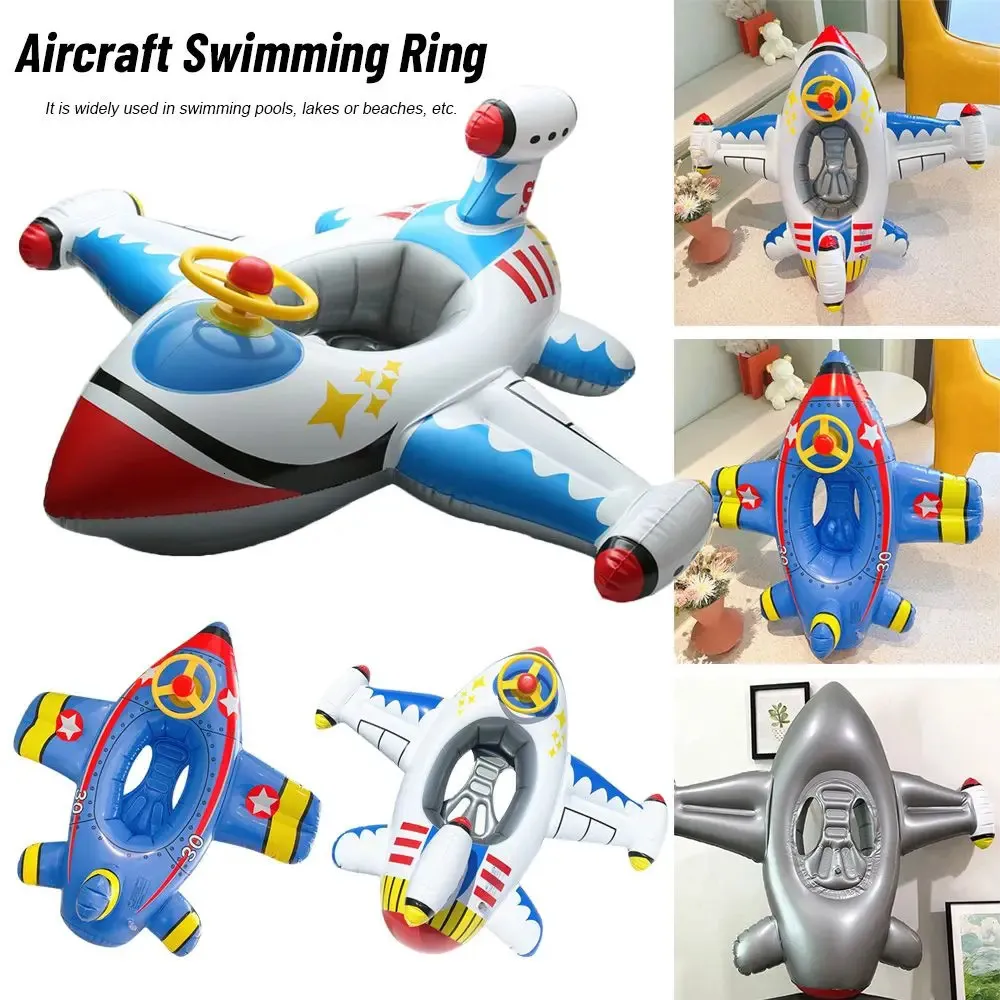 Inflatable Plane Seat for Children 24 in Aircraft Swimming Ring Pool ...