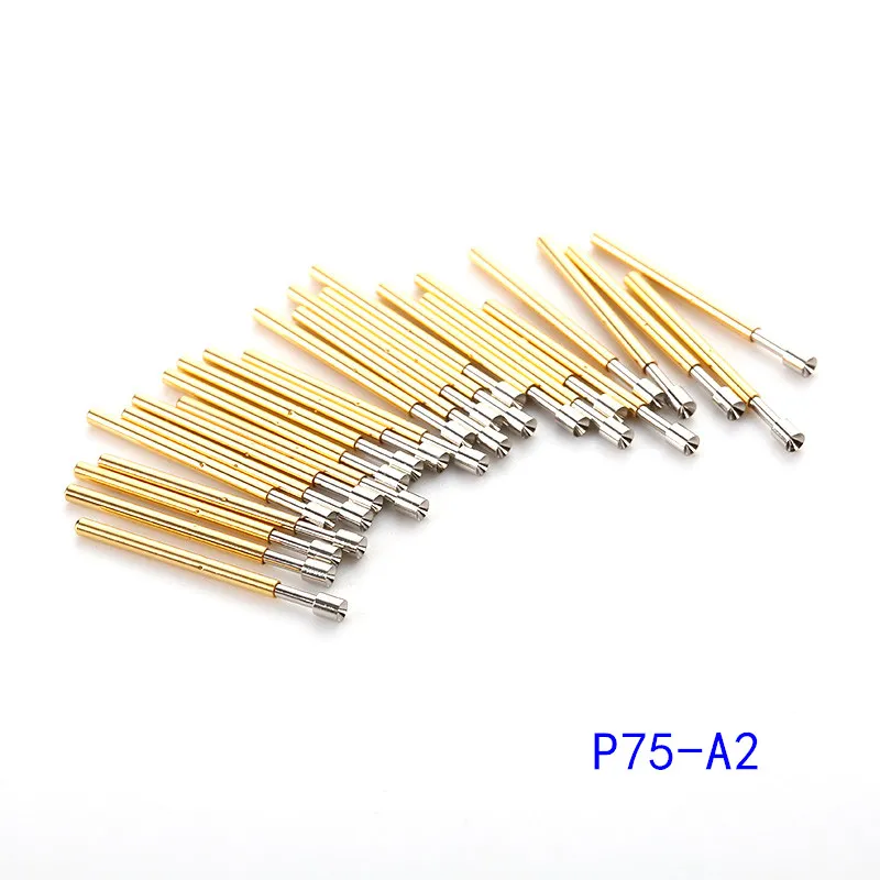 DHgate.com:100-Pack P75-A2 PCB Test Probe Pins - 1.02mm OD, 16.5mm ...