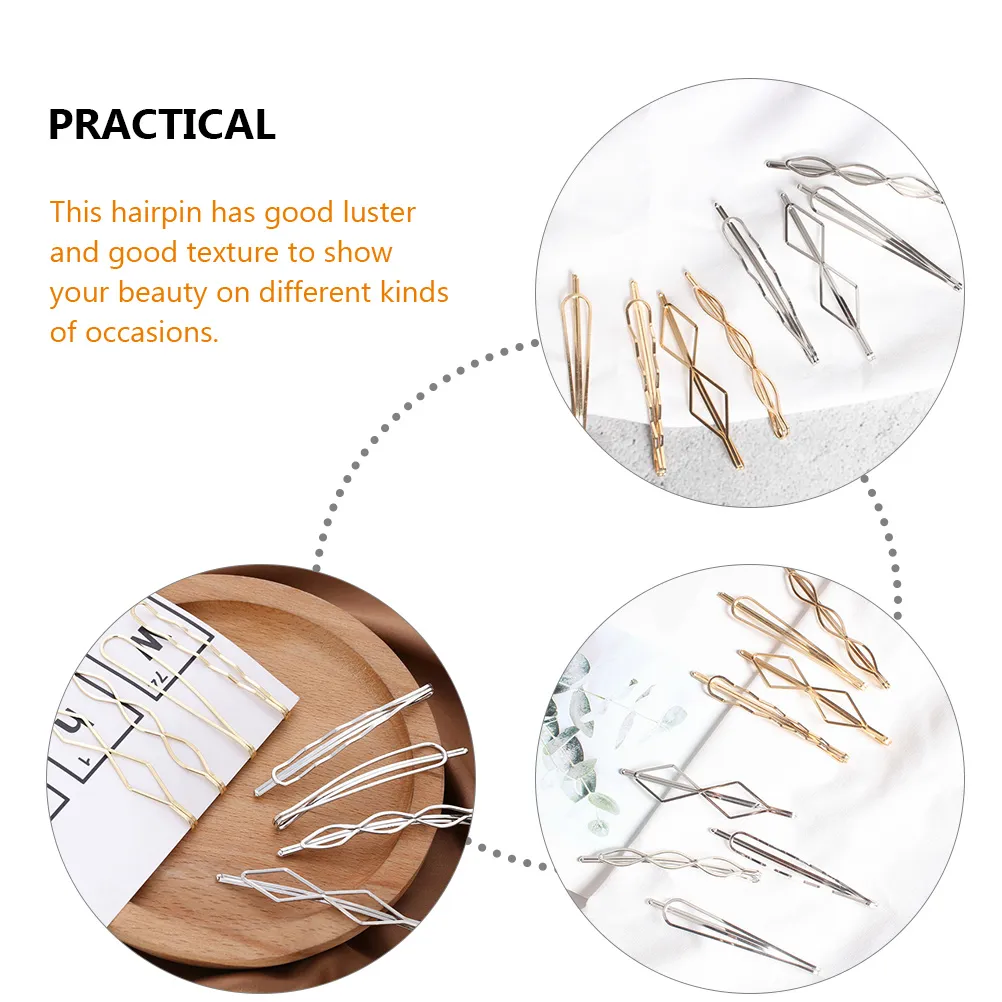 DHgate.com:16-Pack Metal Hair Clips for Women - Bobby Pin Hair ...