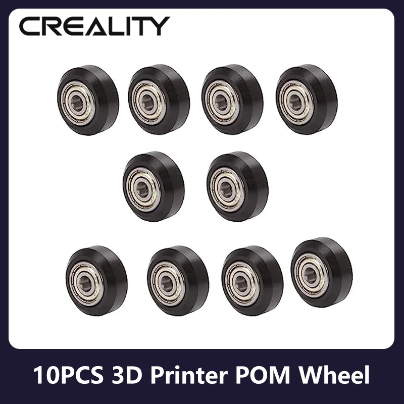 High-Precision 3D Printer Wheels - POM Plastic Pulley with Linear ...