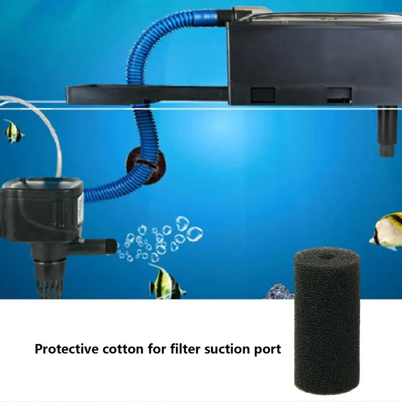 DHgate.com:Premium Pre-Filter Sponge Roll for Aquarium Inflow, Blue, 2 ...