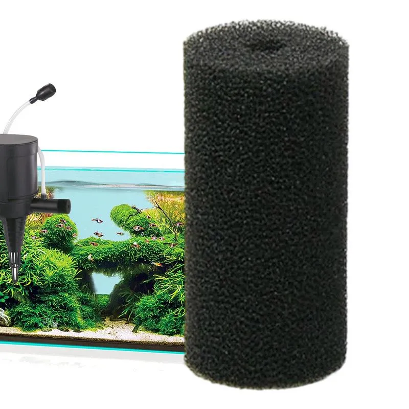 Aquarium Pre Filter Sponge Fish Tank Inflow Inlet Filter Foam Roll Fish ...