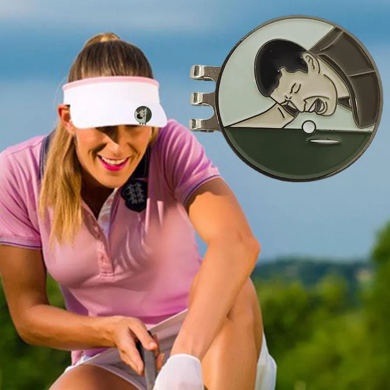 Magnetic Golf Ball Marker Clip Electroplated Golf Hat Clip For Kids ...