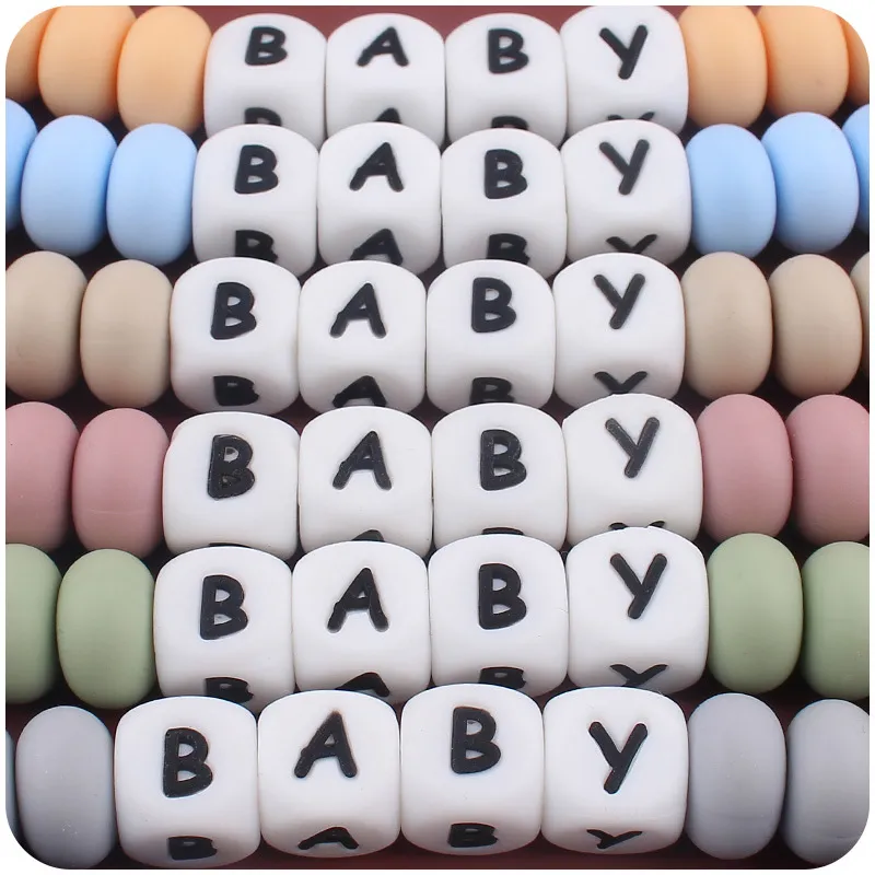 Baby Pacifier Clip Wooden Star with Personalized Name DIY Silicone ...