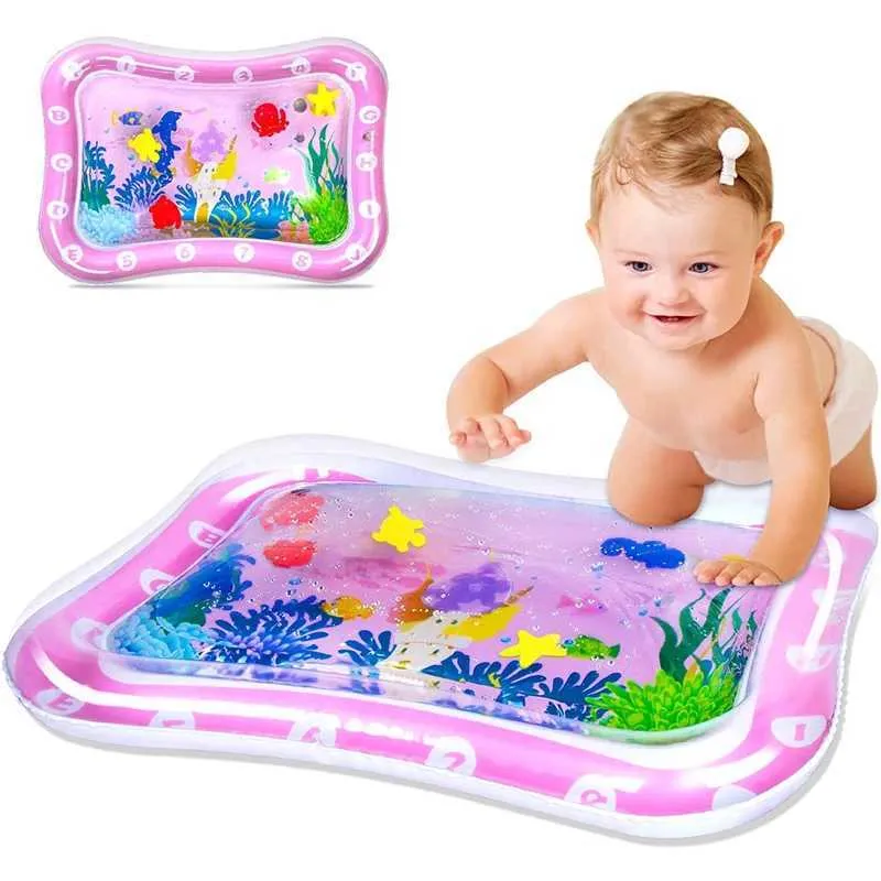 Inflatable Water Mat for Babies and Toddlers, PVC Early Education ...