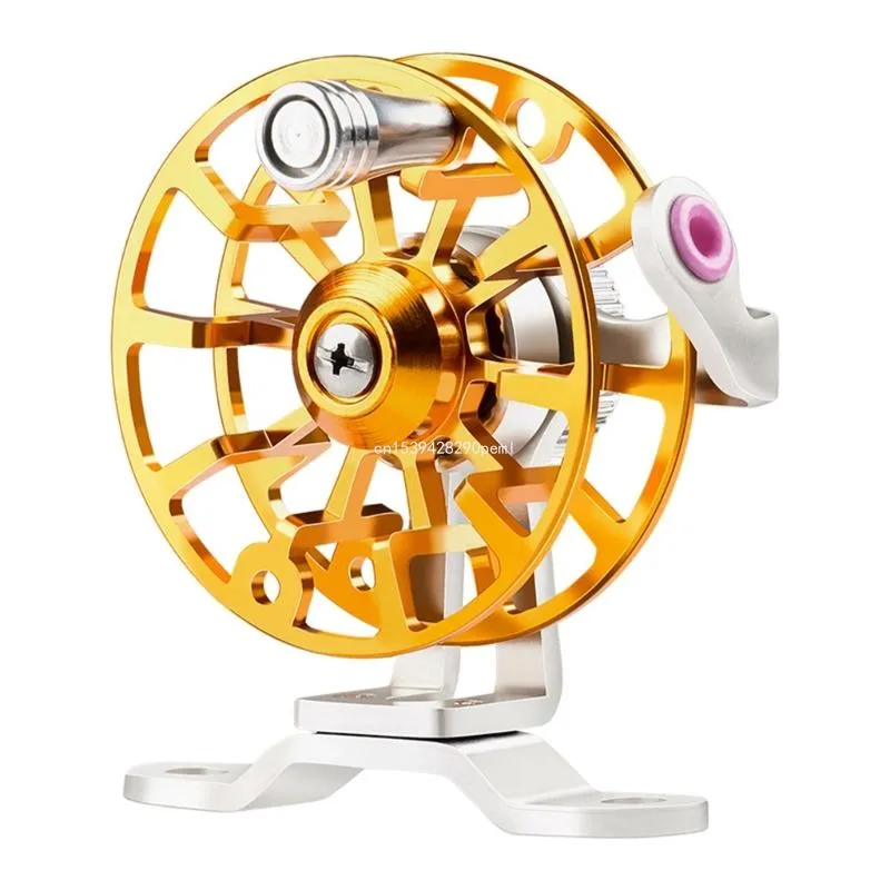 Fly Reel Right Handed Mini Lightweight Fishing Reel 53mm Spool 50g ...