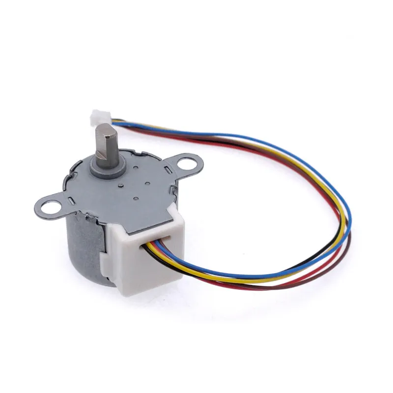 24BYJ48 5V 2W DC Stepper Gear Motor 6 rpm Gray with Drip-Proof Feature ...