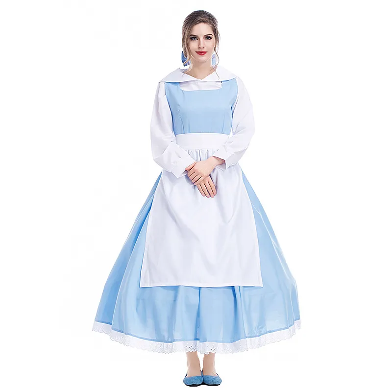 Halloween Movie Character Servant Costume Women's Lolita Cosplay Maid ...