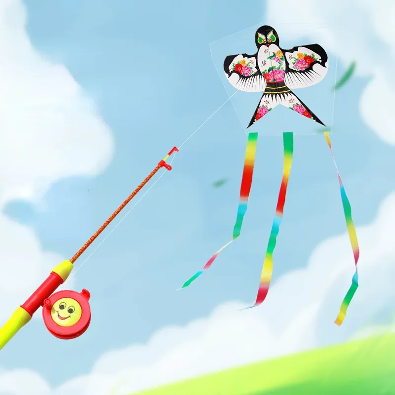 New Telescopic Extendable Kite Rod for Kids & Adults - Portable Outdoor ...