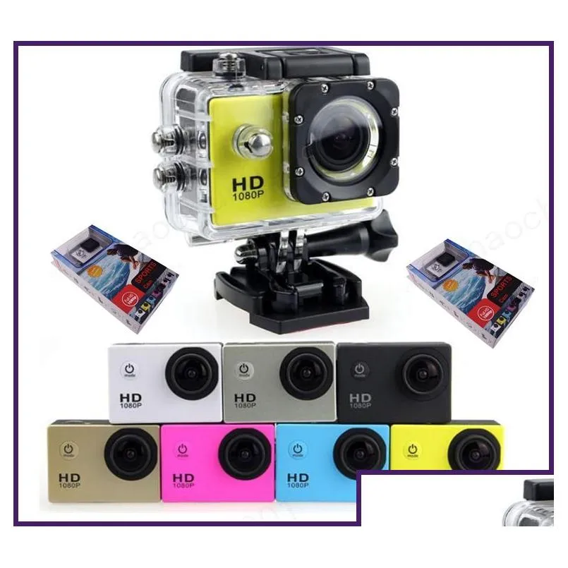 DHgate.com:Waterproof 1080P Sports Action Camera Kit: 10Pcs SJ4000 HD ...