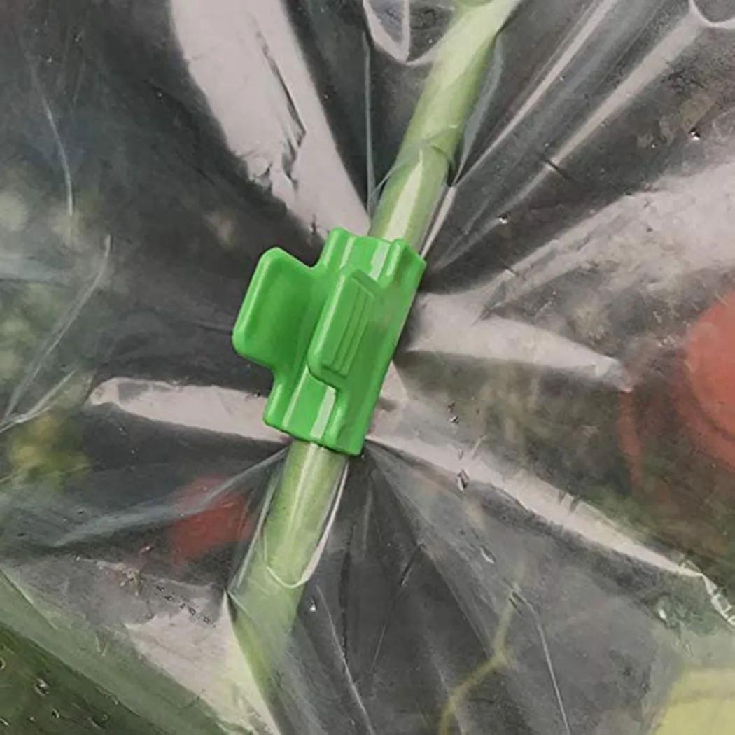 DHgate.com:Greenhouse Pipe Clips Clamps, 50-Pack Garden Plant Stakes ...