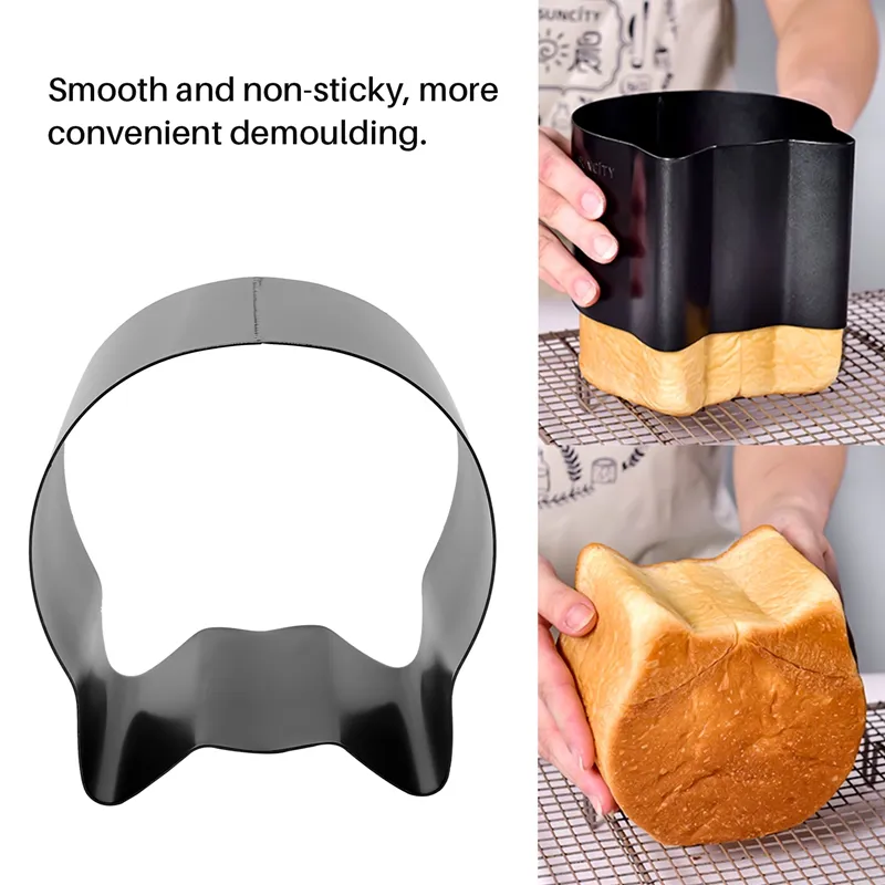 cat bread loaf mold