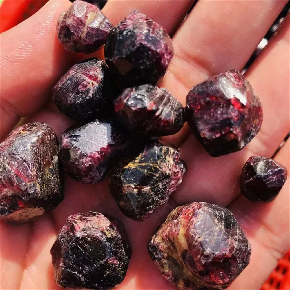 raw garnet