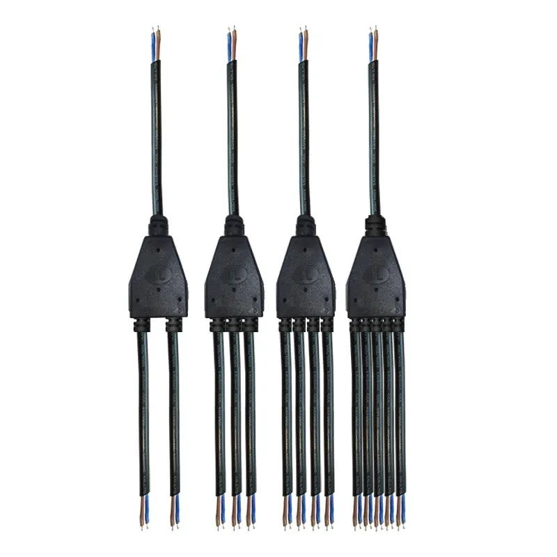 Waterproof IP67 2Pin Electrical Companies Splitter With Male Female ...