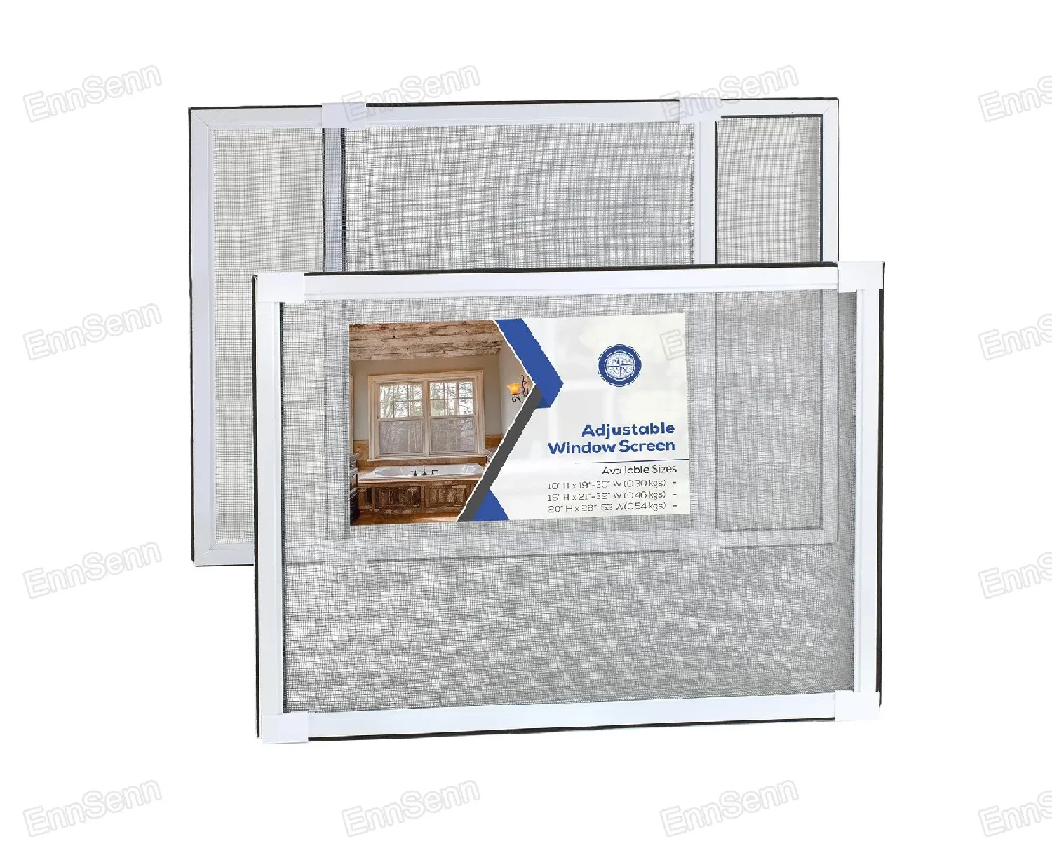 Expandable Window Screen - Adhesive-Backed Fiberglass Mesh for Insect ...