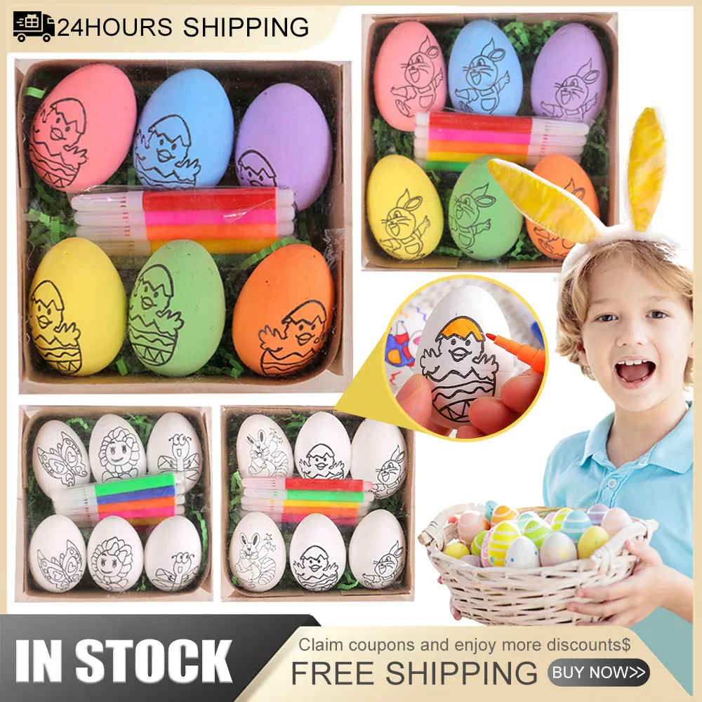 easter egg decorating kit for kids