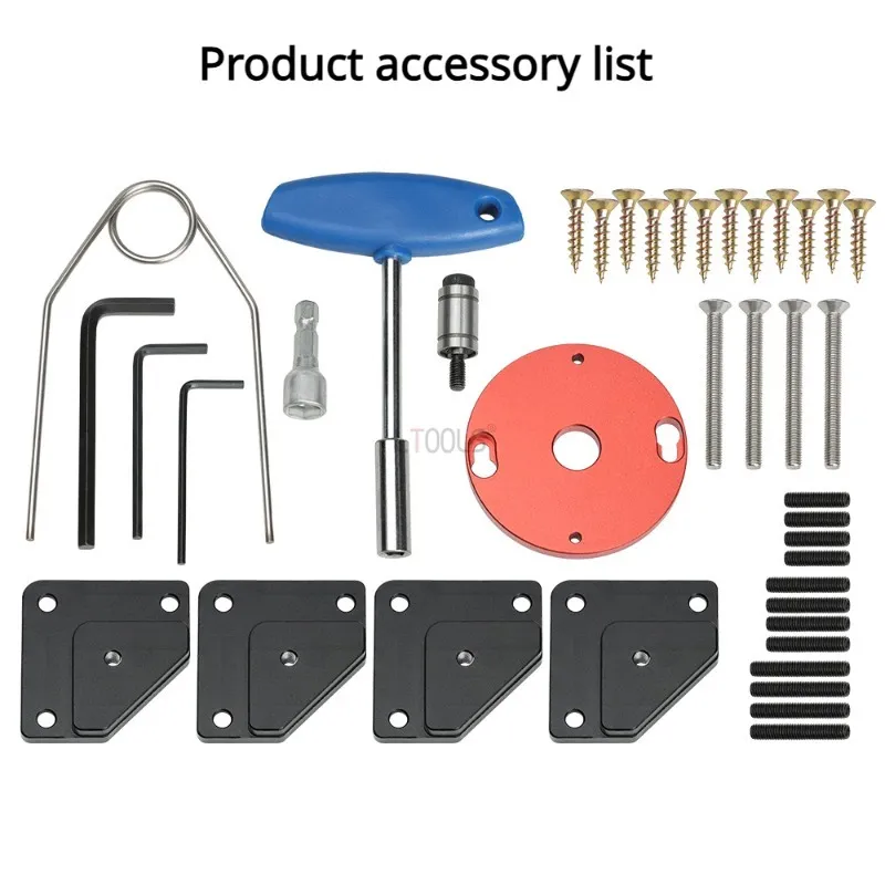 Inverted Universal Lift Base Router Lift for Woodworking 65mm Dia ...