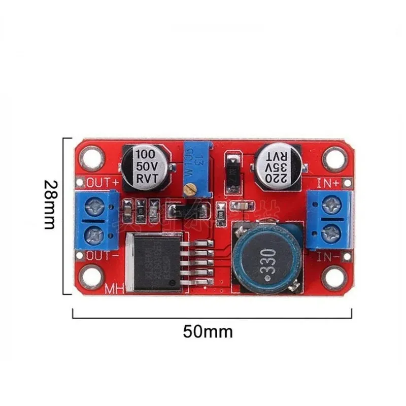 Adjustable Voltage Regulator DC DC Boost Converter: XL6019 Step Up ...