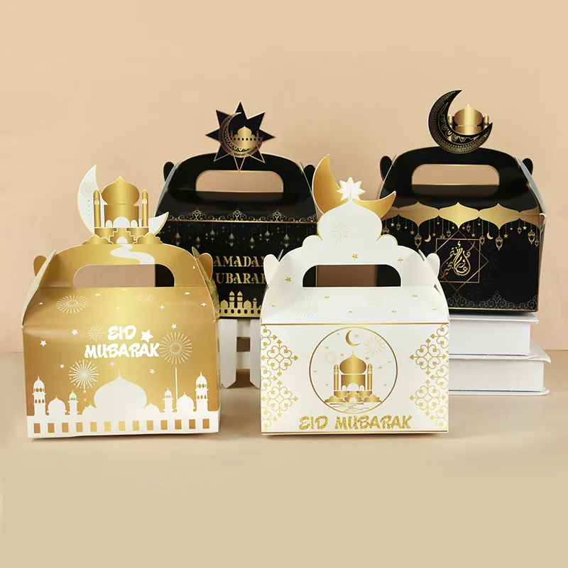Ramadan Kareem Cakes Candy Boxes Paperboard Eid Mubarak Gifts Packaging ...