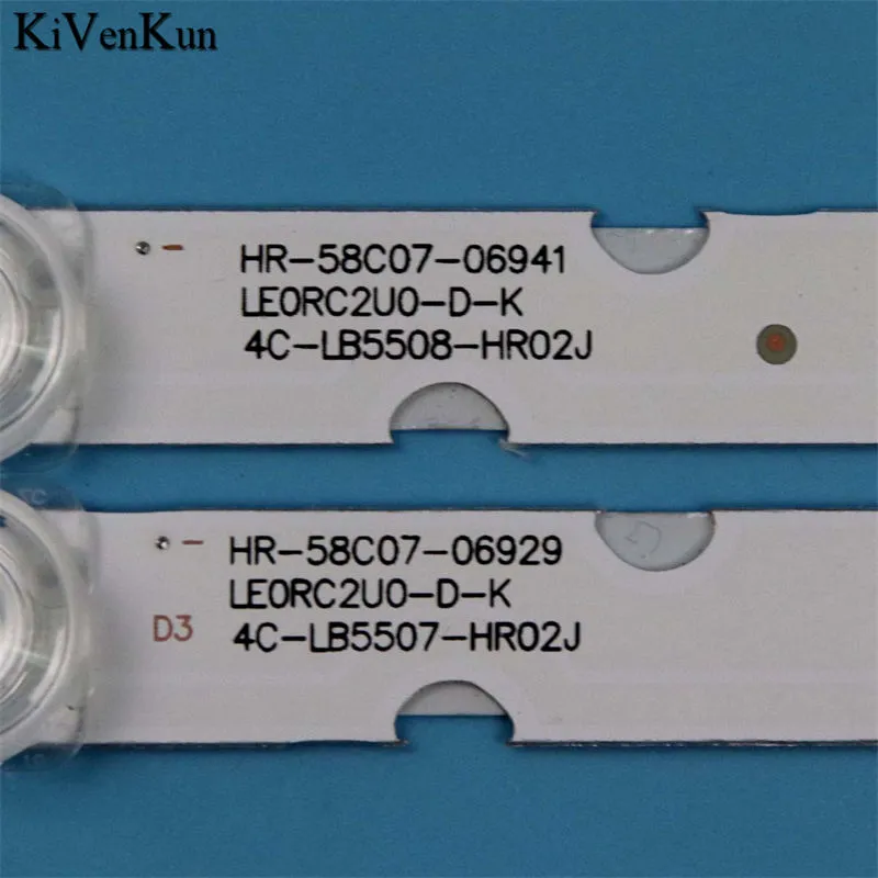 DHgate.com:2024 New4PCS LED Backlight Strip for 55D6 A/B, 55HR330M08A2/M07B2, 4C-LB5507/08-HR03J ...