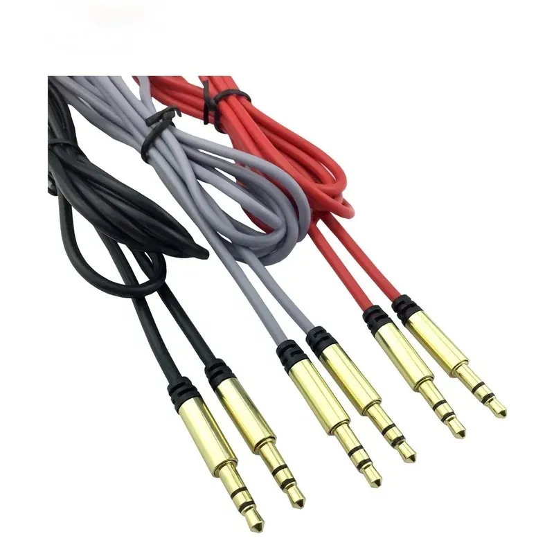 5mm Male to Male Stereo Audio Auxiliary Cable Cord for Phone Car MP3 ...