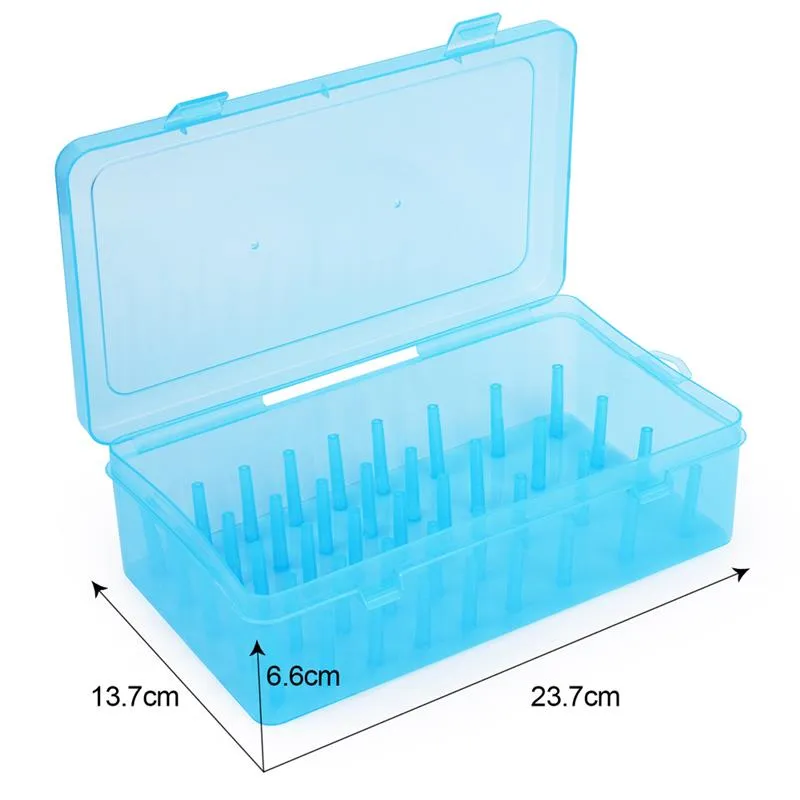 Sewing Thread Box 42 Spools Large Capacity Dust-proof Cross-stitch ...