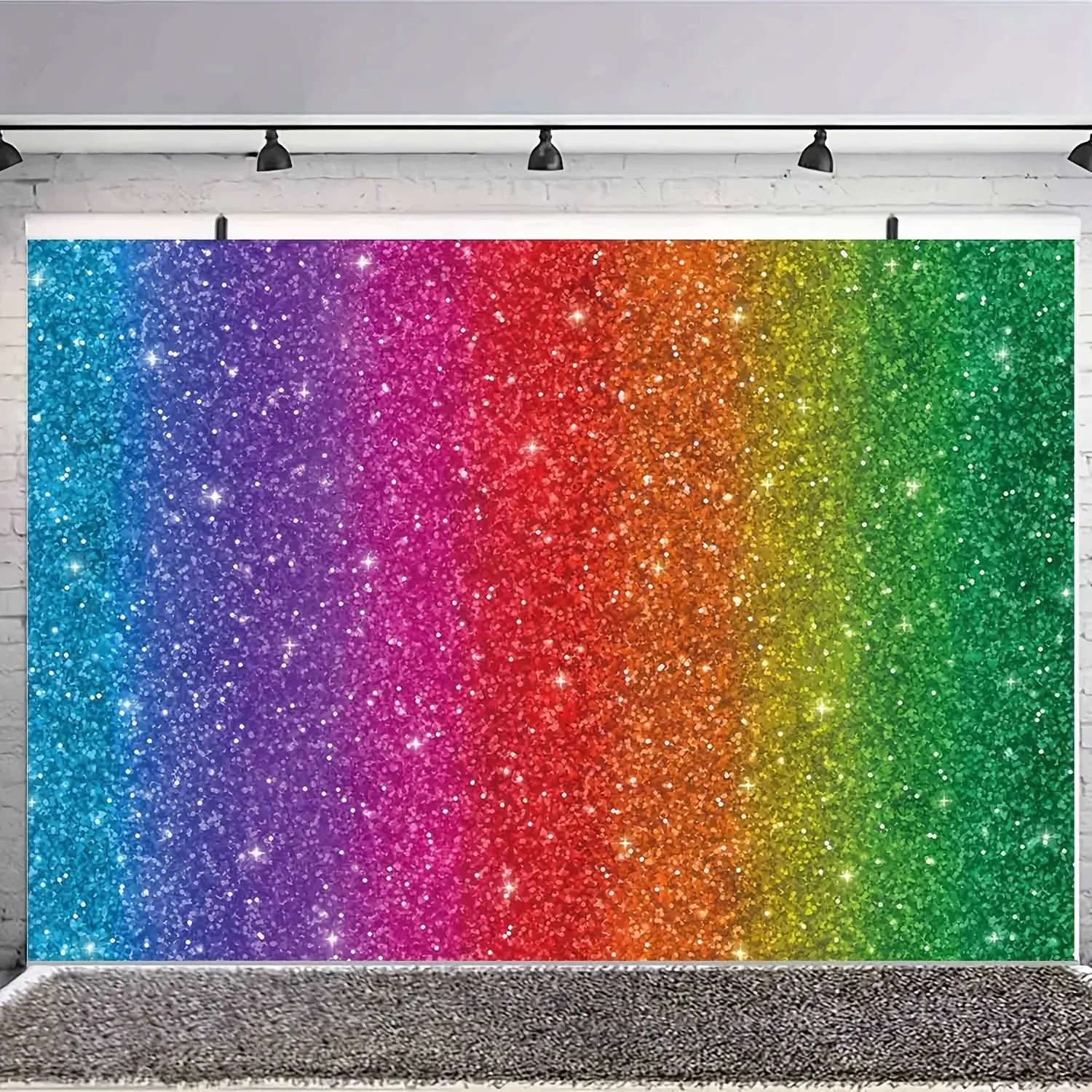 DHgate.com:Rainbow Photo Backdrop: 2.1m 1.5m Vivid Colors Photography ...