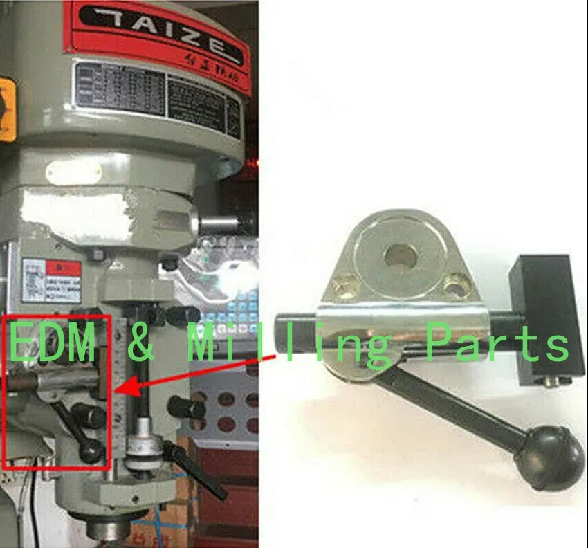 B102-121 CNC Milling Machine Feed Bracket, Vertical Mill Head Gear ...