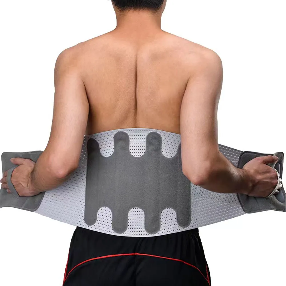 Lumbar Support Back Brace - Breathable Mesh Back Support Belt for Men ...