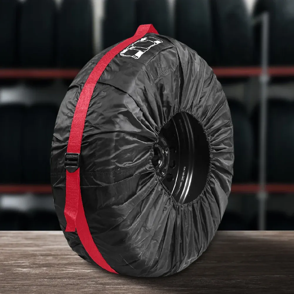 Car Spare Tire Cover Case Waterproof Oxford Fabric Portable Wheel Bags ...