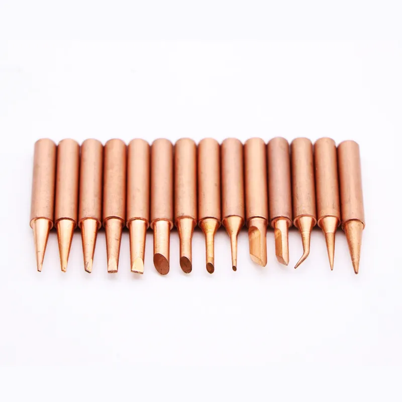 Pure Copper Soldering Tips 900M-T Lead-Free BGA Soldering Tool Heads ...