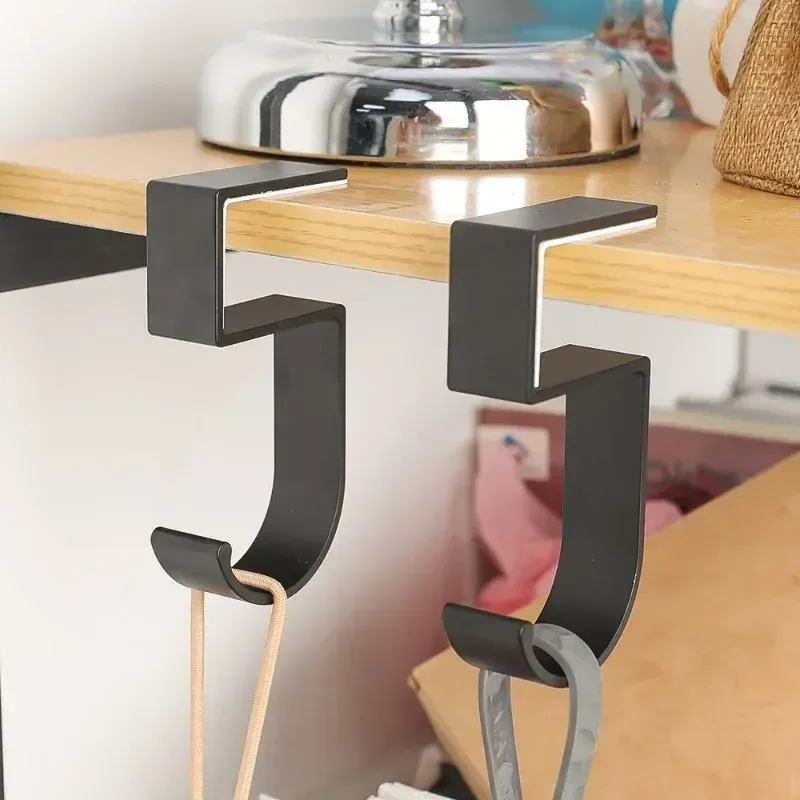 Space-Saving Desk Hook - Aluminum Alloy Desk Hanger for Backpacks ...