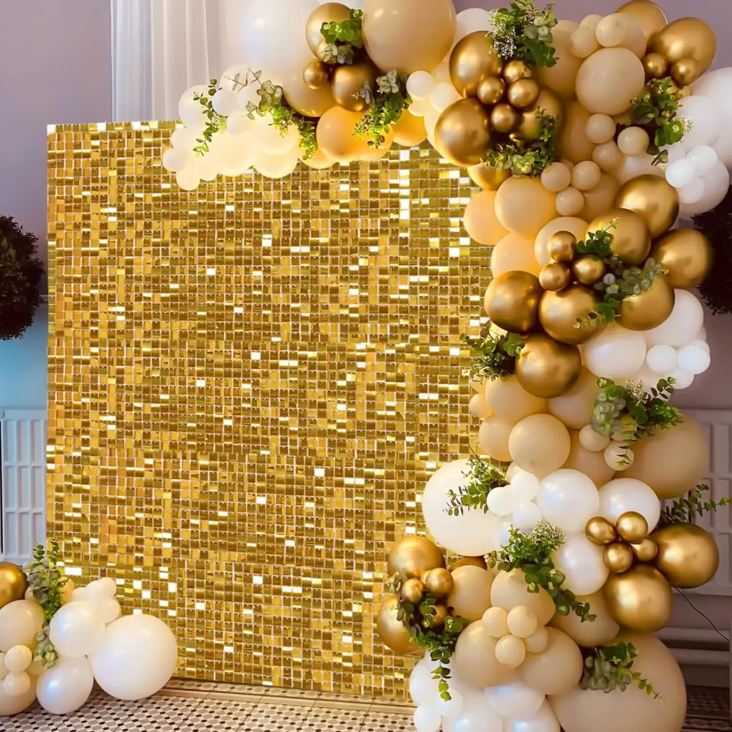 party backdrop wall