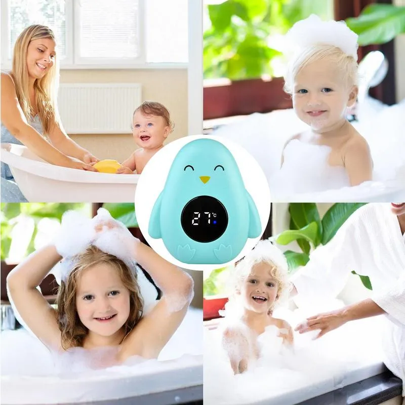 DHgate.com:2024 Waterproof Baby Bath Thermometer, Floating Digital ...