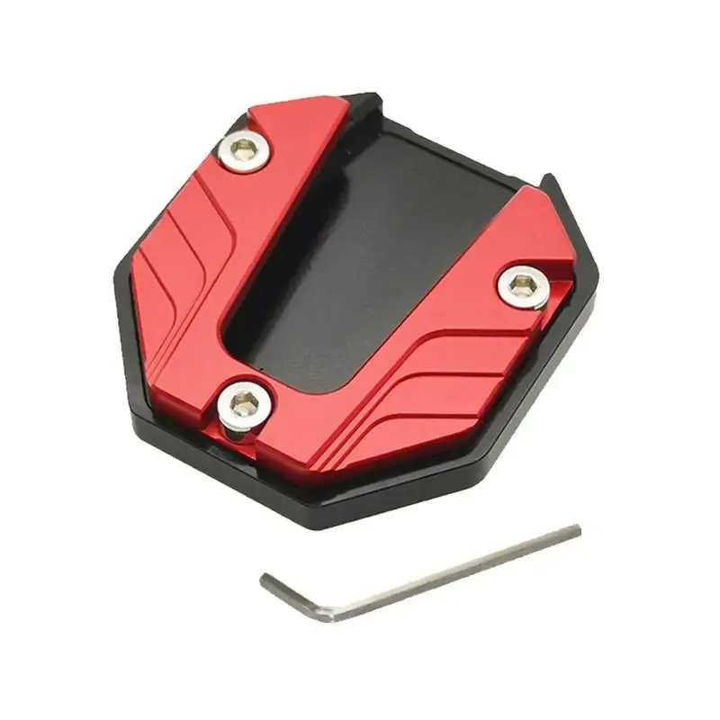 Motorcycle Kickstand Extender: Aluminum Alloy Foot Side Support Parking ...