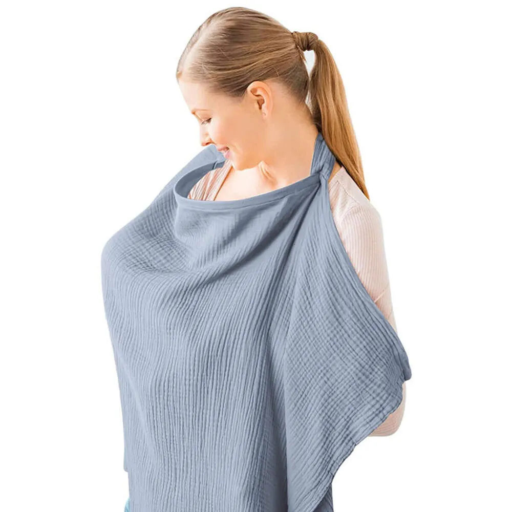 DHgate.com:Soft Cotton Nursing Cover for Breastfeeding Privacy ...