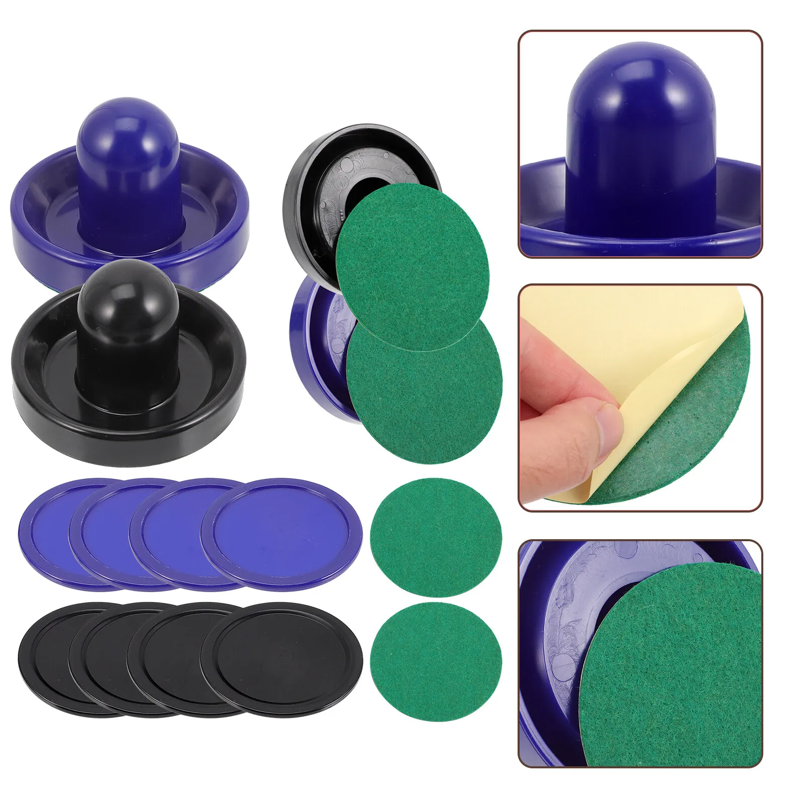 DHgate.com:Plastic Hockey Table Pucks & Air Paddles (4 Pucks, 2 Paddles ...