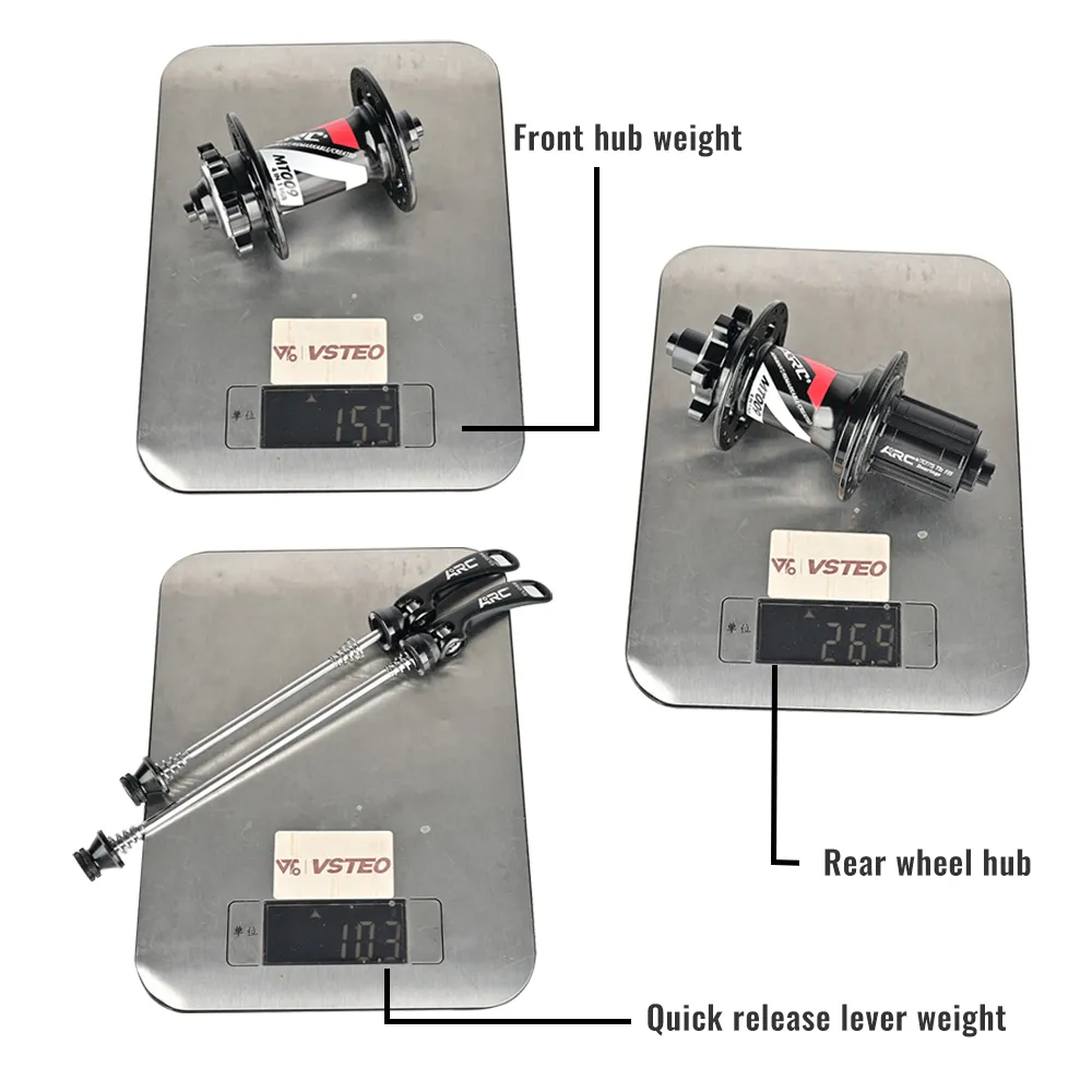 ARC QR Rear Bike Hub, 141x10MM Boost, 32 Holes, 6 Pawls, 3-Tooth, 114 ...