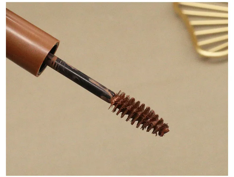 Waterproof Eyebrow Mascara Cream with 3 Natural Colors and Brush for ...
