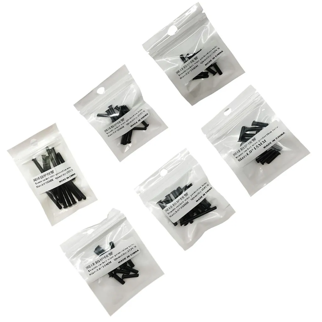 Universal Tennis Racket Grommets Replacement String Tubes - 15 Pack ...