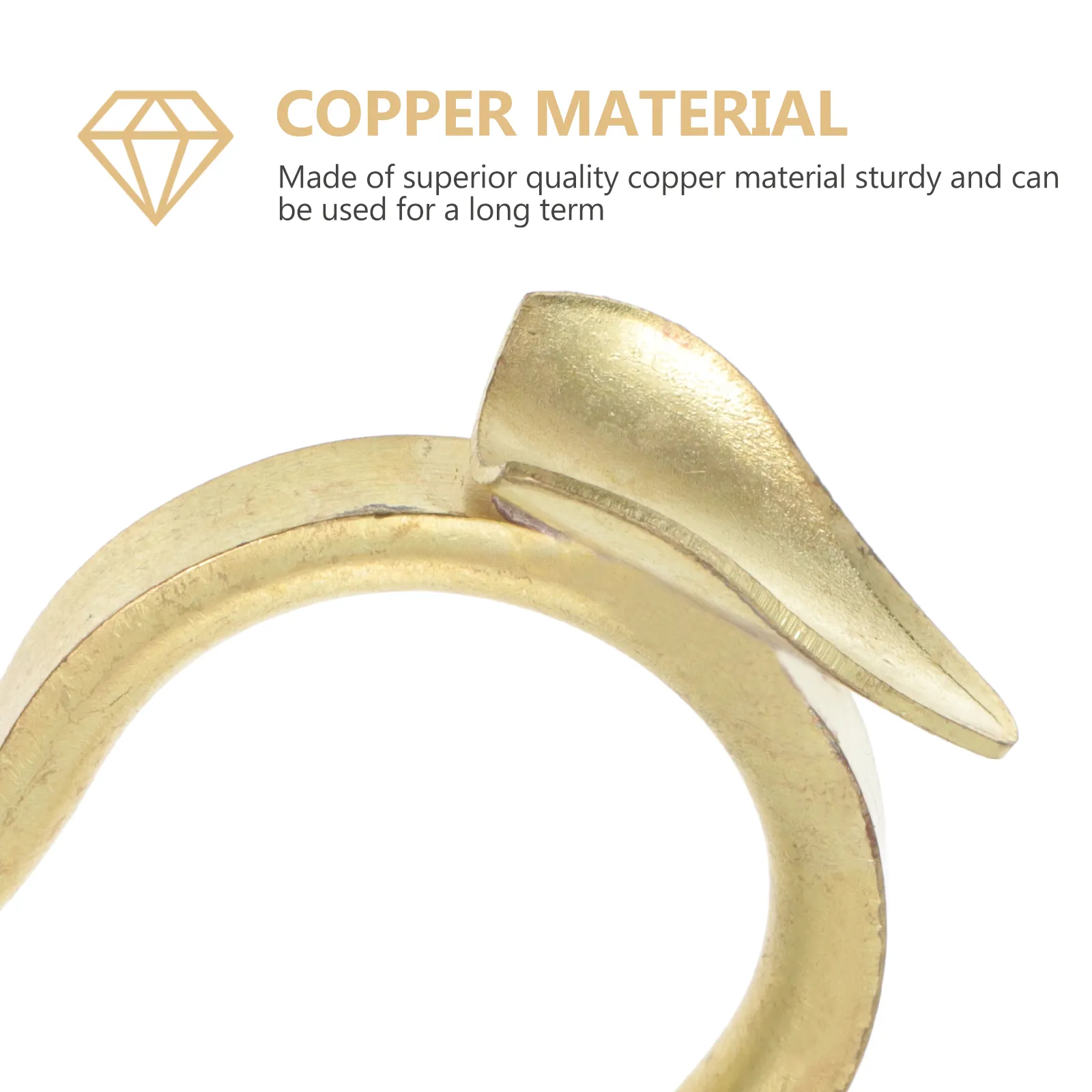 DHgate.com:Professional Copper Small Finger Hook for Trumpet Musical ...