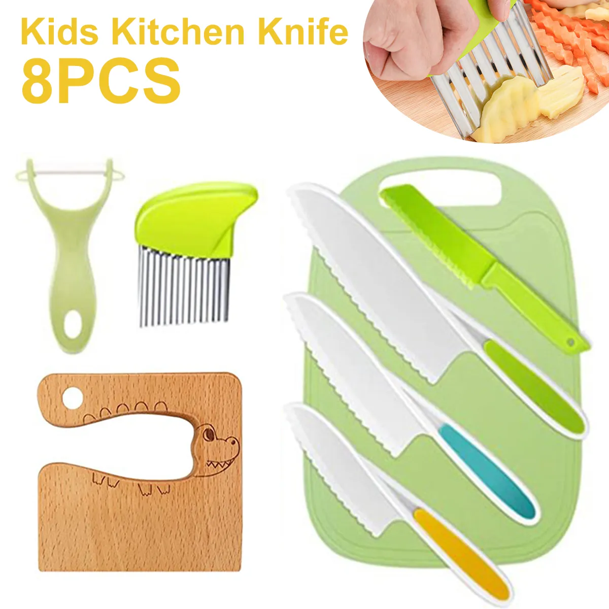 plastic toy knife set