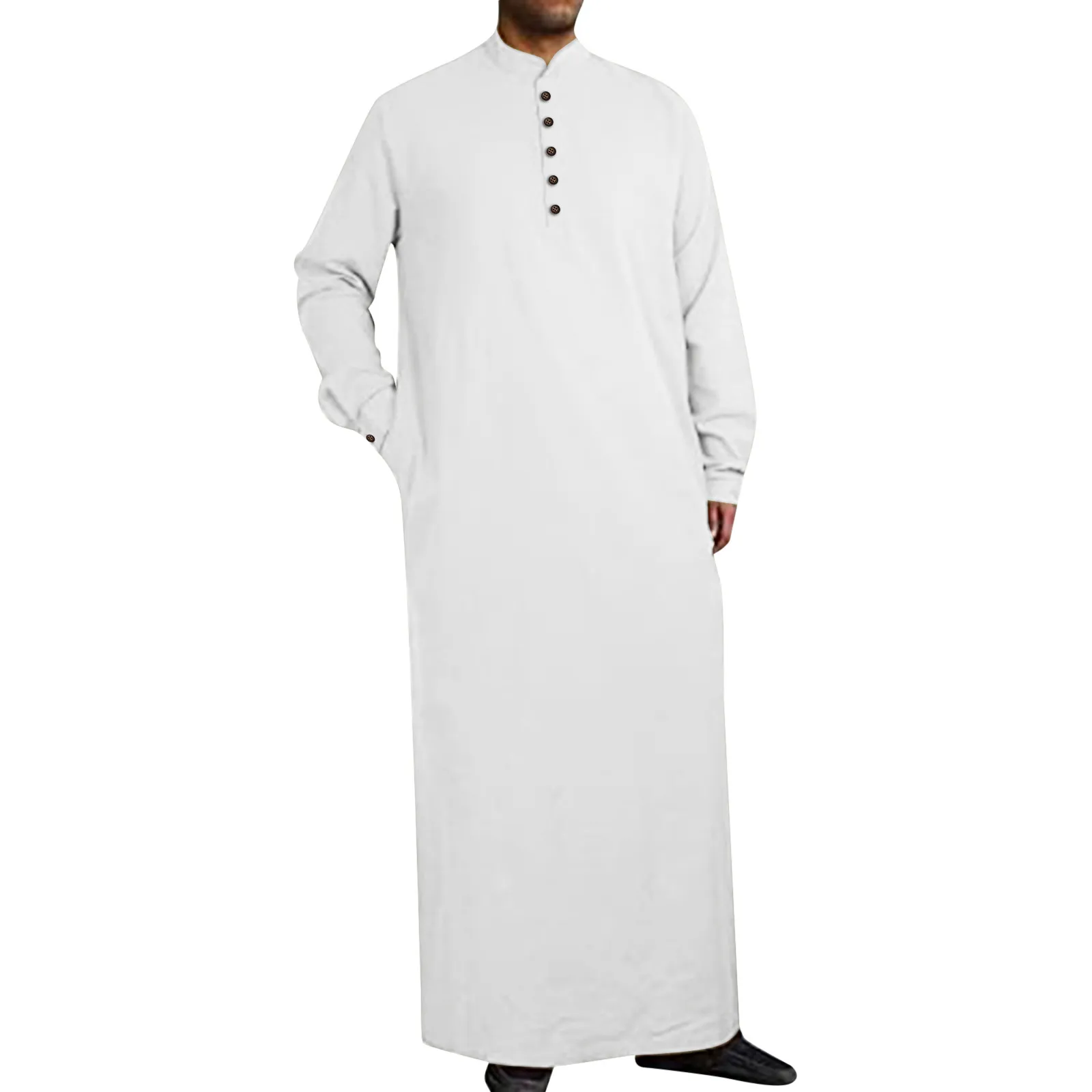 Vintage Muslim Islamic Men's Arab thobe for men - Loose Fit, Long ...