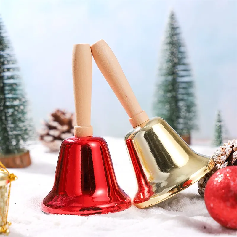 Hand Bell Chime Para Navidad 2024 |Gold Silver Jingle Bell Para La ...