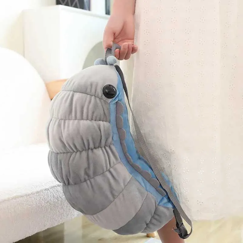 DHgate.com:40cm Pill Bug Plush Backpack: Soft & Cute Animal Shoulder ...
