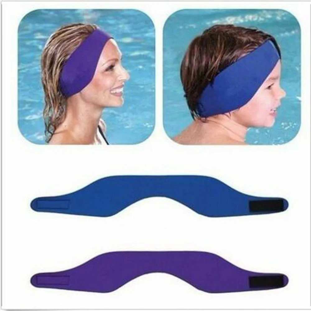 Swim Headband Neoprene Ear Band for Adults & Kids, Ear Protection ...