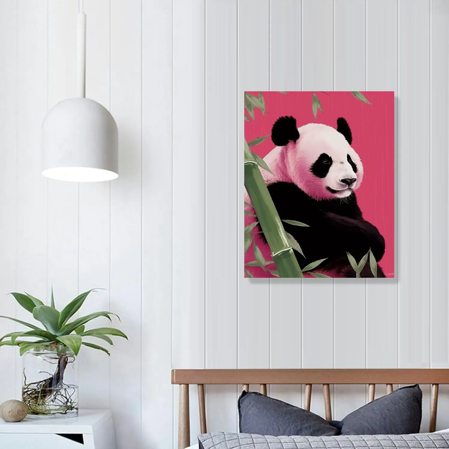 panda wall print