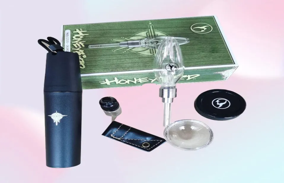 Honeybird Glass Dab Kit Smoking Straw Pipe With 510 Thread Quartz ...