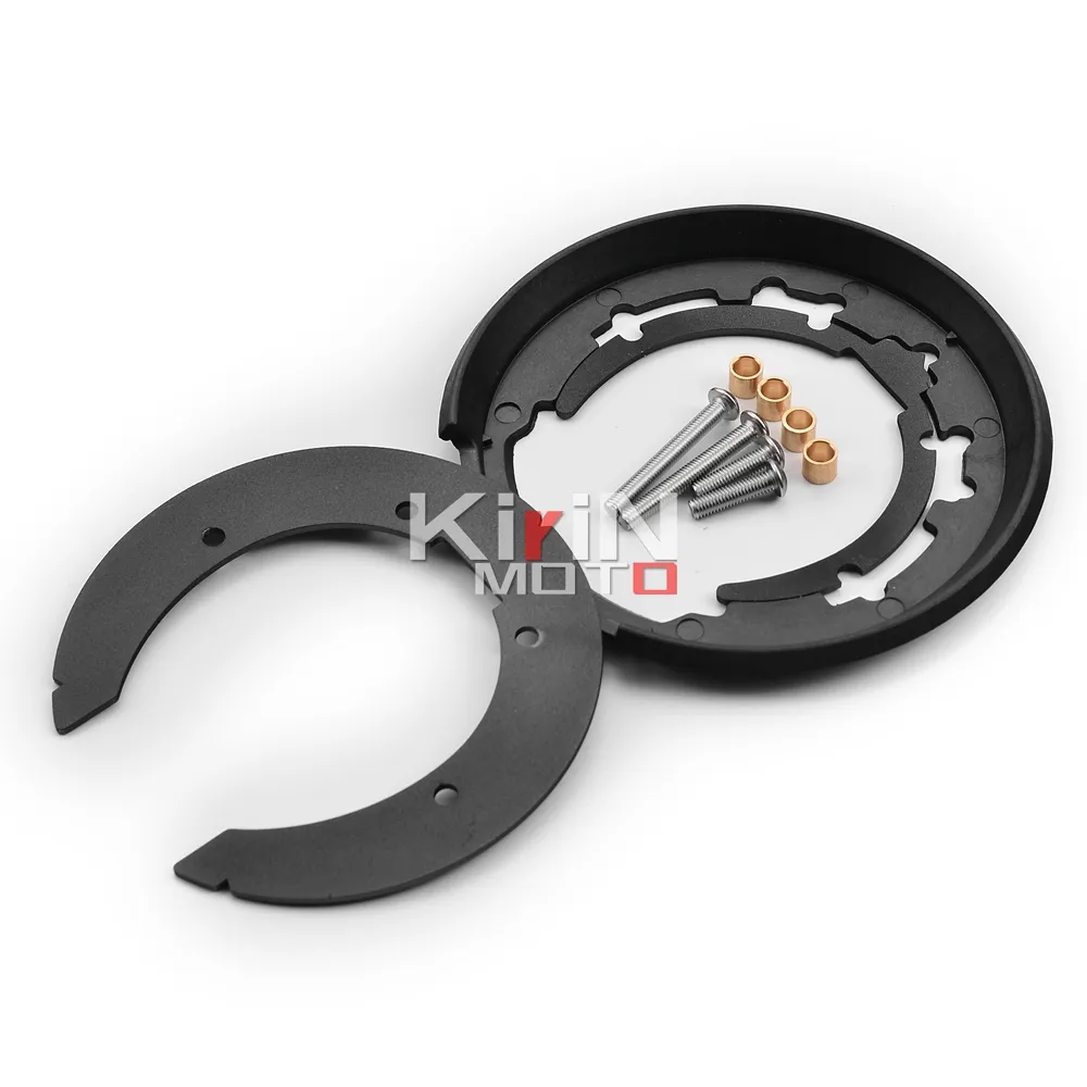 Motorcycle Fuel Tank Bag Lock Ring Plate Plastic Flange Compatible with ...