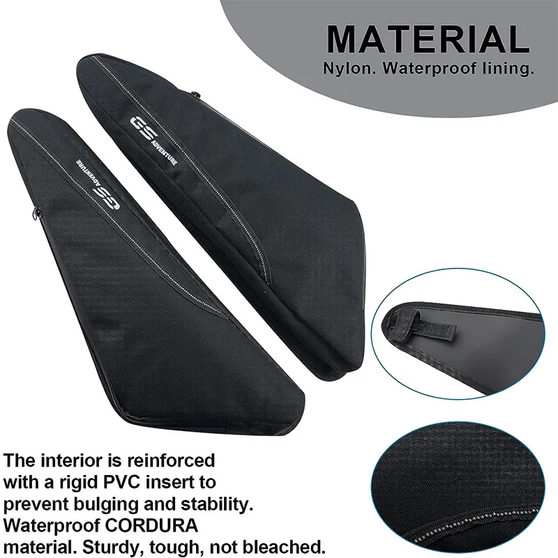 Updated 2024 Waterproof Motorcycle Frame Bag: Durable Storage Solution ...